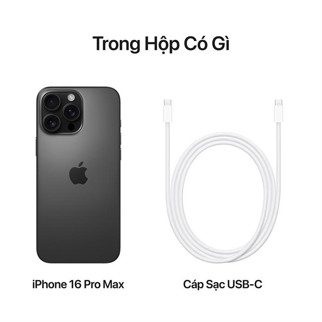 iPhone 16 Pro Max | Giá tốt, ưu đãi đến 7tr8, góp 0%, màn 6.9"