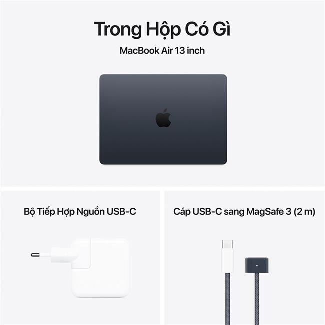 MacBook Air 13 inch M4 16GB 512GB chính hãng, giá rẻ