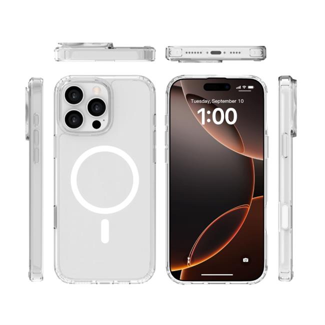 Ốp lưng MagSafe iPhone 16 Pro Max PC TPU AVA+ OC Crystal Hook - giá tốt