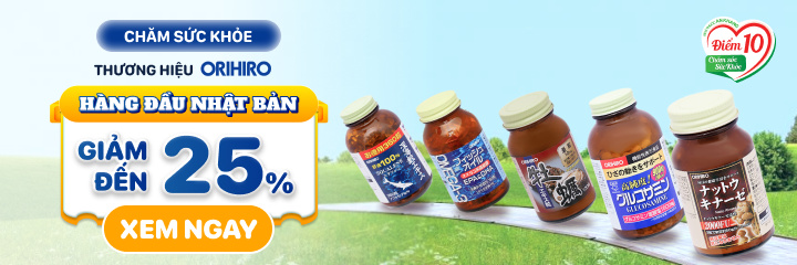 Orihiro - Thương hiệu Thực phẩm chức năng chất lượng, giá tốt