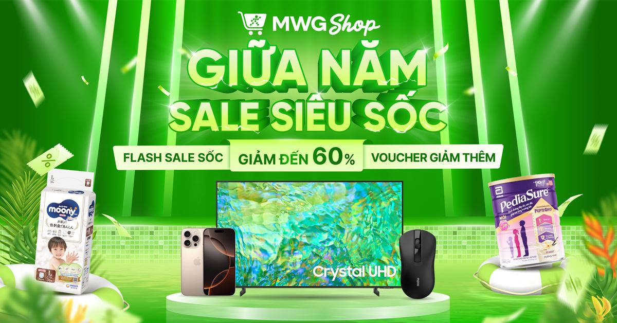 MWG SHOP - Sàn Việt sale giữa năm