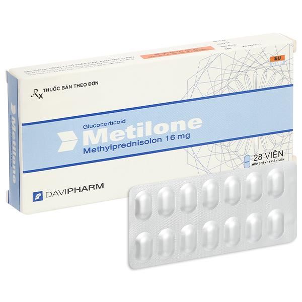 Metilone 16mg thuốc kháng viêm (2 vỉ x 14 viên) - 10/2024 ...