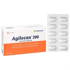 Agilecox 200 điều trị thoái hoá khớp, viêm khớp dạng thấp (2 vỉ x 10 ...