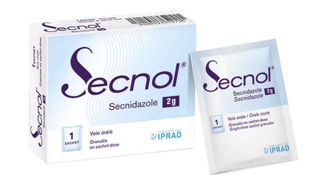 Thuốc cốm Secnol 2g điều trị viêm âm đạo, niệu đạo (1 gói x 4,181g ...