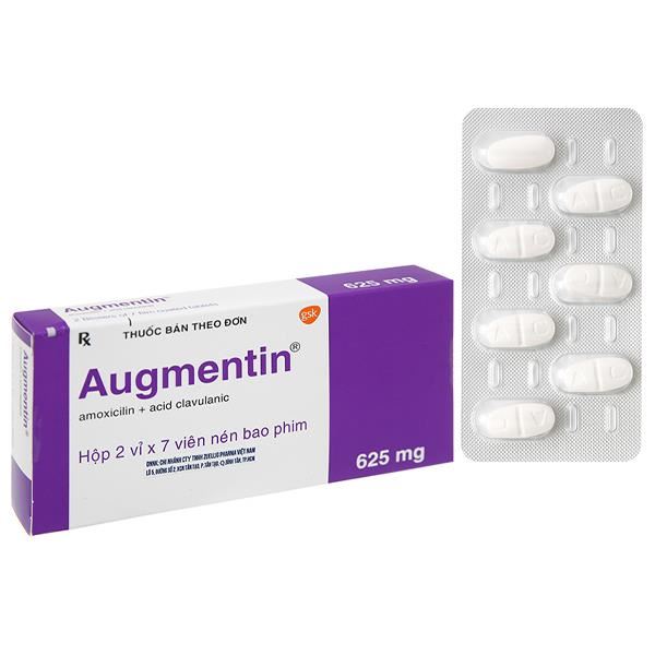 Iba-mentin 1000mg/62.5mg trị nhiễm khuẩn (2 vỉ x 7 viên) - 12/2025 ...