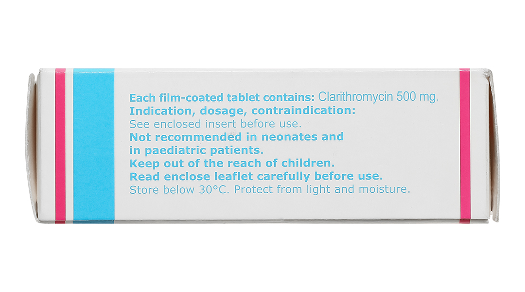 Remeclar 500 trị nhiễm khuẩn (2 vỉ x 7 viên) - 08/2025 ...