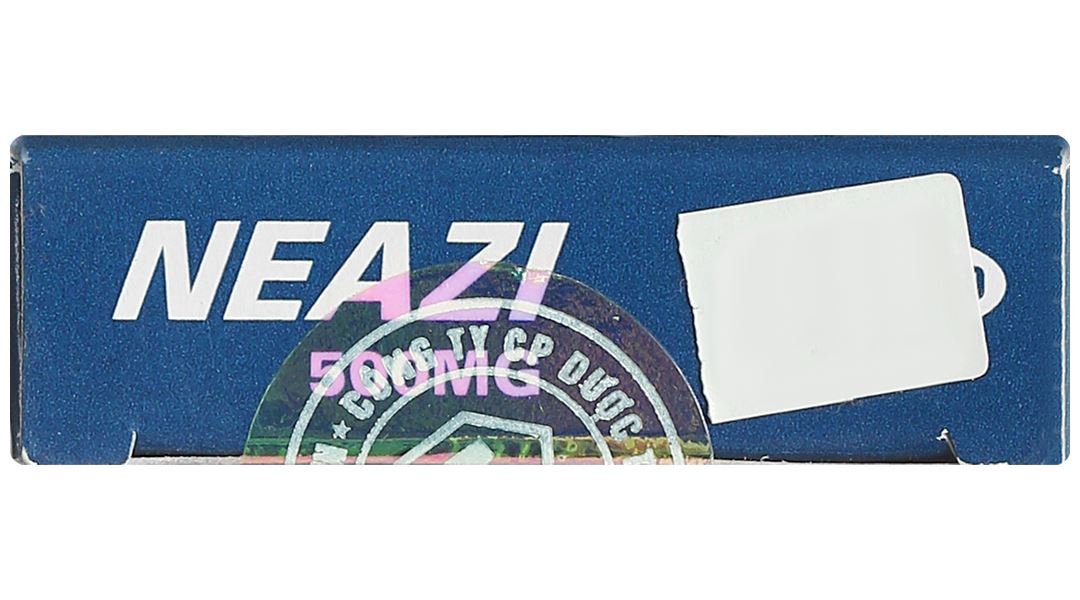 Neazi 500mg trị nhiễm khuẩn đường hô hấp (1 vỉ x 3 viên) - 10/2025 ...
