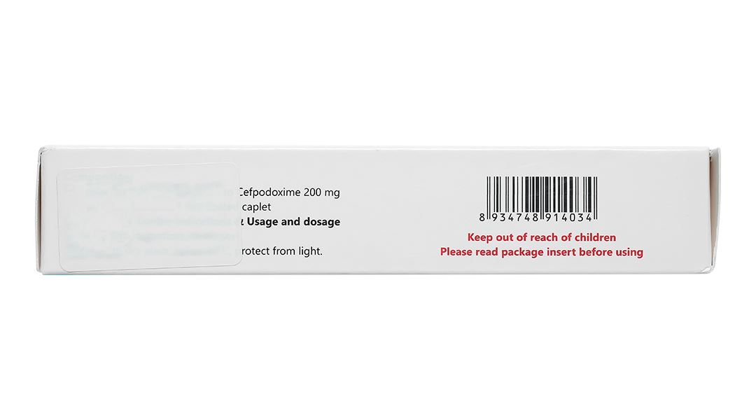 Cefpobiotic 200 điều trị nhiễm khuẩn đường hô hấp (20 viên) - 09/2025 ...