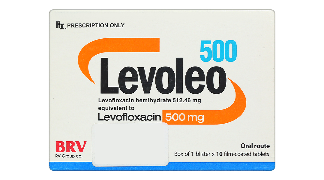 Levoleo 500 điều trị nhiễm khuẩn (1 vỉ x 10 viên) - 08/2025 ...