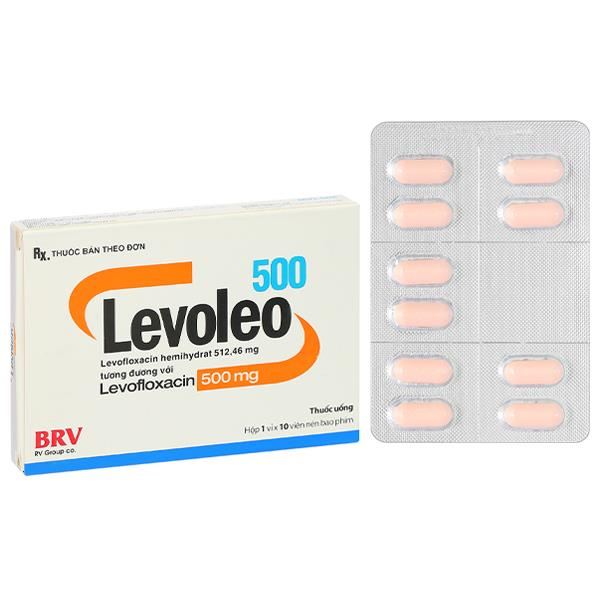 Thuốc Levoquin 500 trị nhiễm khuẩn (2 vỉ x 4 viên) - 05/2025 ...