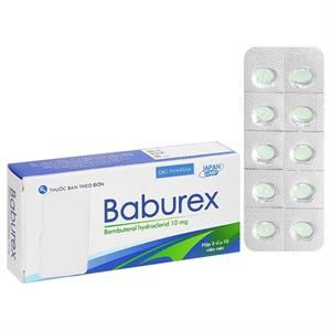 Bambec 10mg điều trị hen phế quản, viêm phế quản mãn tính (3 vỉ x 10 ...