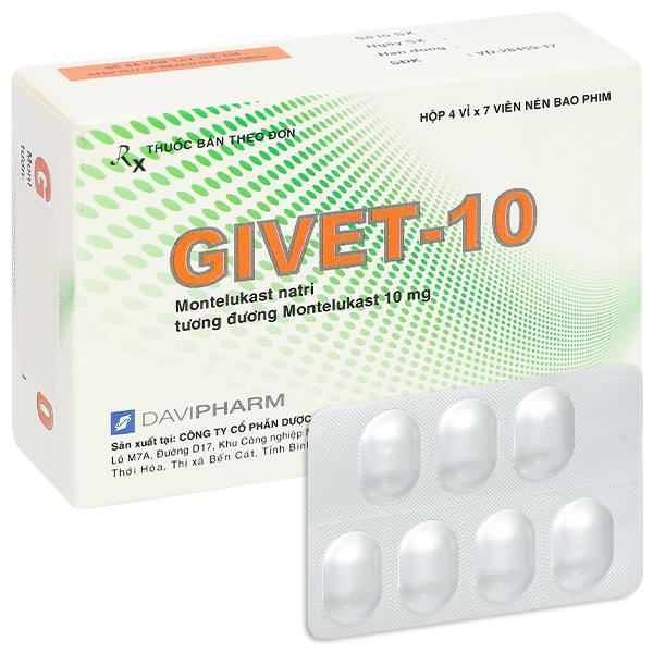 Dung dịch uống Sallet 2mg/5ml trị hen suyễn, viêm phế quản (10 ống x ...