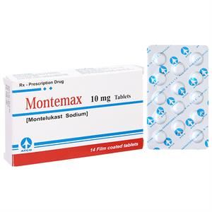 Montemax 10mg Tablets trị hen phế quản mãn tính (1 vỉ x 14 viên) - 02/ ...