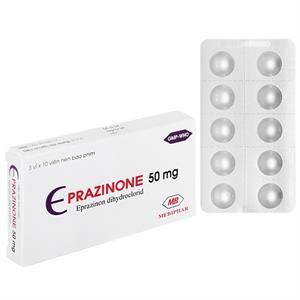Thuốc Eprazinone Mebiphar 50mg trị viêm phế quản, suy hô hấp - 01/2025 ...