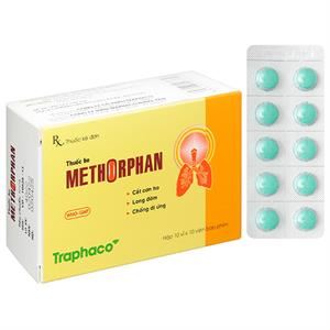Methorphan trị ho trong bệnh lý hô hấp (10 vỉ x 10 viên) - 02/2025 ...