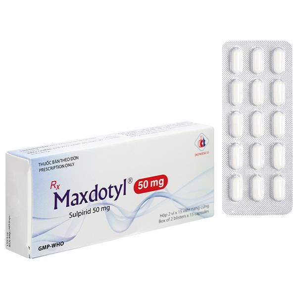 Thuốc Devodil 50mg trị rối loạn hành vi, triệu chứng lo âu (2 vỉ x 10 ...