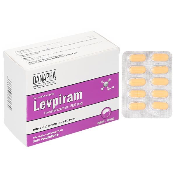 Leracet 500mg điều trị động kinh (6 vỉ x 10 viên) - 02/2026 ...