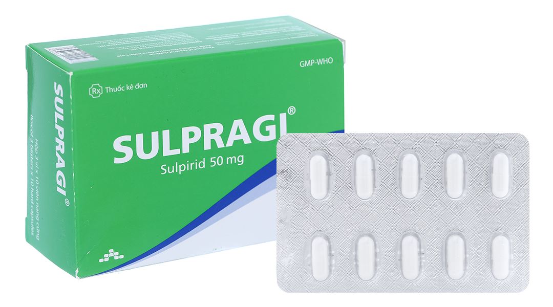 Sulpragi 50mg trị tâm thần phân liệt (6 vỉ x 10 viên) - 04/2026 ...