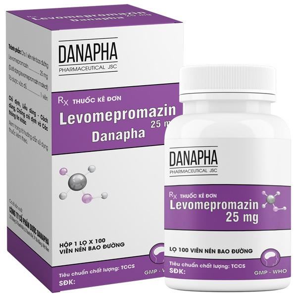 Thuốc Levomepromazin Danapha 25mg trị tâm thần phân liệt - 02/2025 ...
