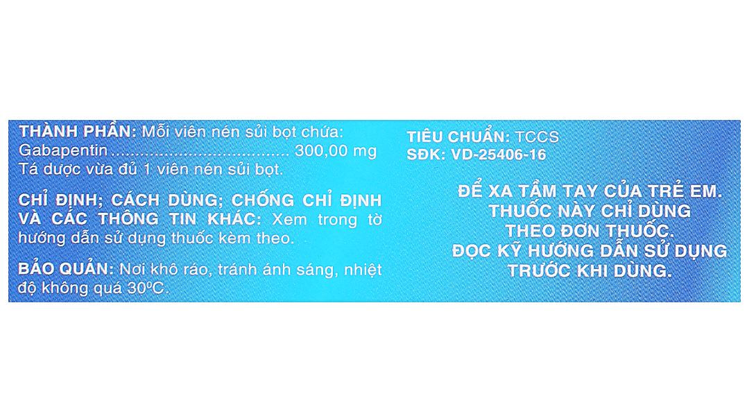 Viên sủi Leer plus 300mg điều trị hỗ trợ động kinh, đau thần kinh (4 vỉ ...
