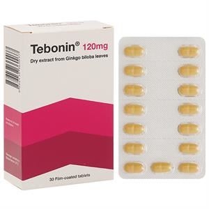 Ceralon 120mg tuần hoàn máu não, cải thiện trí nhớ (10 vỉ x 10 viên ...