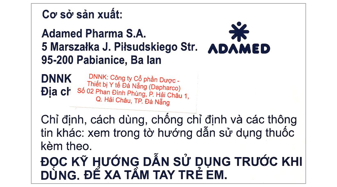 Thuốc Semirad 10mg trị rối loạn tuần hoàn não (3 vỉ x 10 viên) - 03/ ...