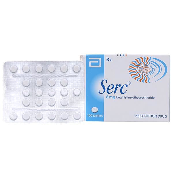 Thuốc Betaserc 24mg trị rối loạn tiền đinh, ù tai, chóng mặt - 01/2026 ...