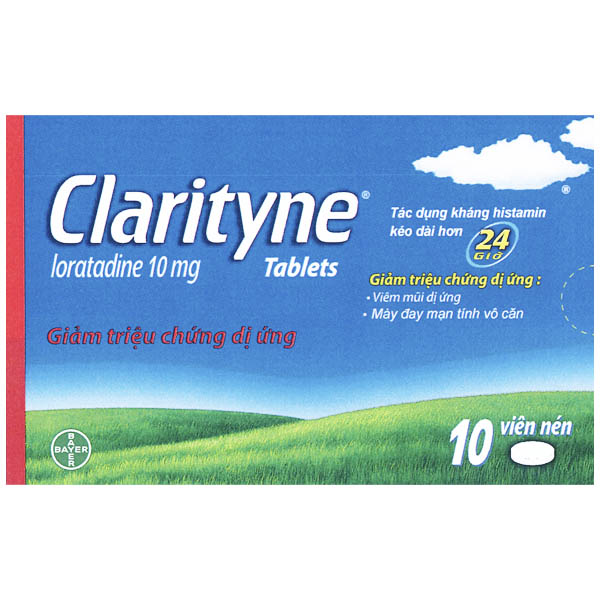 Alorax 10mg giảm các triệu chứng dị ứng theo mùa và viêm mũi dị ứng (10 ...