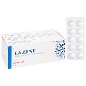Lazine 5mg trị viêm mũi dị ứng, mề đay (10 vỉ x 10 viên) - 01/2025 ...