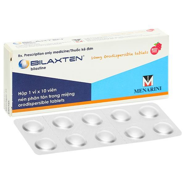 Bilaxten 10mg điều trị viêm mũi dị ứng, mày đay (1 vỉ x 10 viên) - 02/ ...