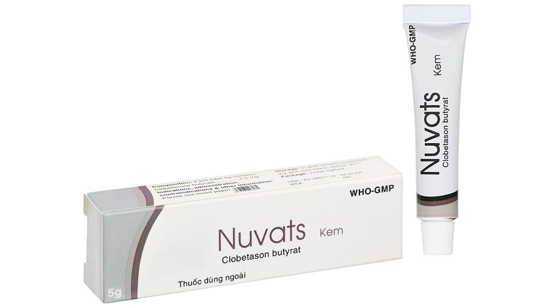 Kem bôi Nuvats điều trị điều trị chàm (eczema) và viêm da - 12/2025 ...