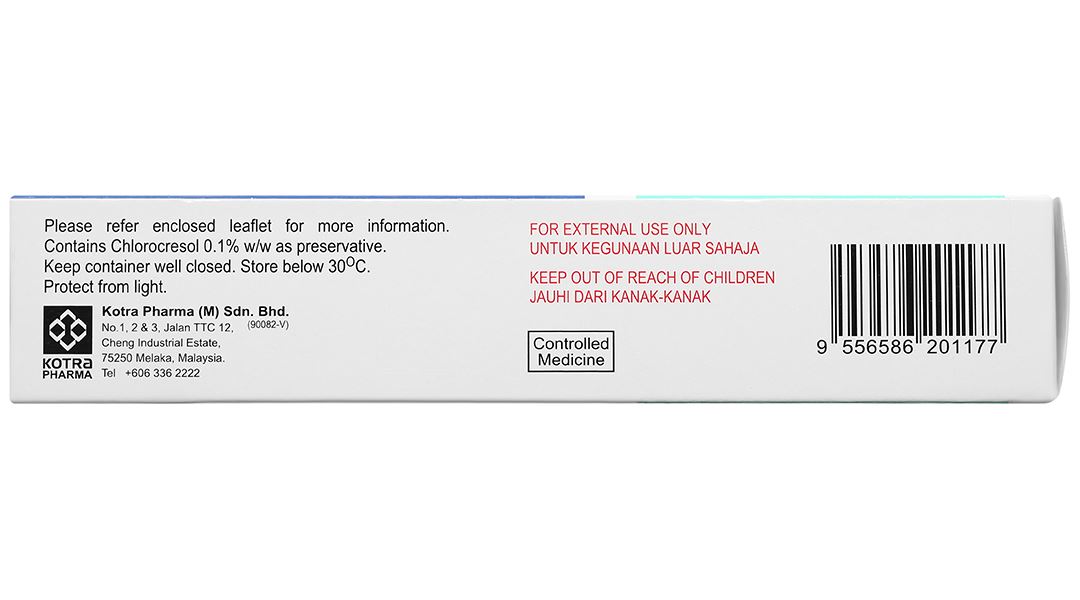 Axcel Miconazole Cream 2% điều trị nhiễm nấm ngoài da tuýp 15g - 12/ ...