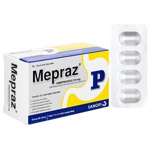 Thuốc Mepraz 20mg phòng và trị loét dạ dày, tá tràng - 02/2025 ...