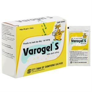 Hỗn dịch uống Varogel S trị viêm loét dạ dày - tá tràng cấp, mạn tính ...