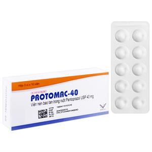 Thuốc Pantoloc 40mg trị trào ngược dạ dày, thực quản (1 vỉ x 7 viên ...
