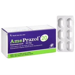 Thuốc AmePrazol 40 trị viêm xước và trào ngược dạ dày - 05/2025 ...