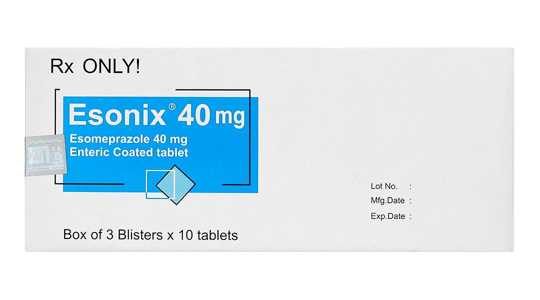 Thuốc Esonix 40mg trị trào ngược thực quản - 08/2025 | nhathuocankhang.com