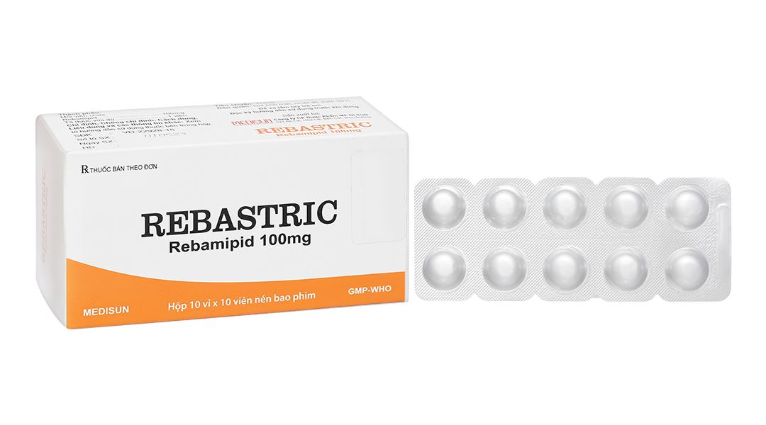 Thuốc Rebastric 100mg Medisun trị loét, viêm dạ dày - 09/2025 ...