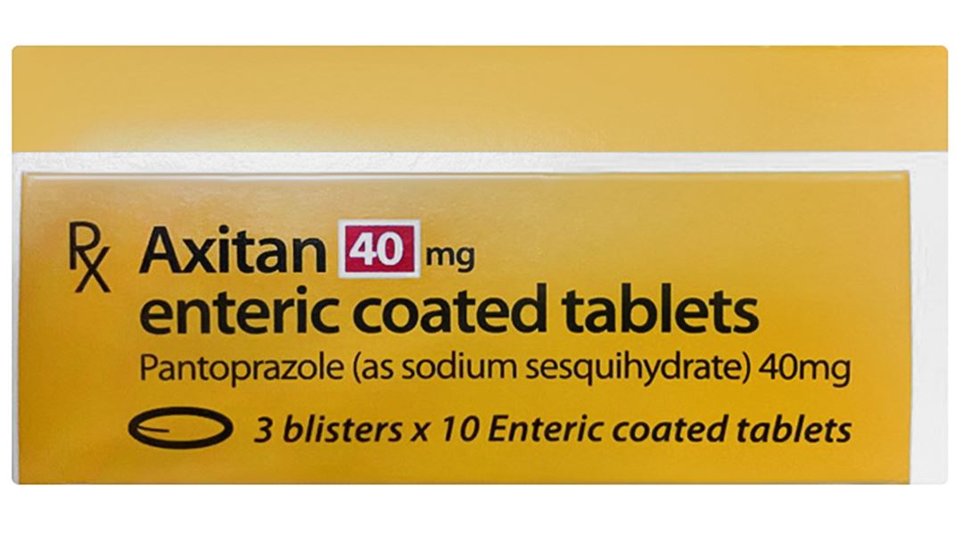Axitan 40mg điều trị trào ngược dạ dày, thực quán (3 vỉ x 10 viên) - 03 ...