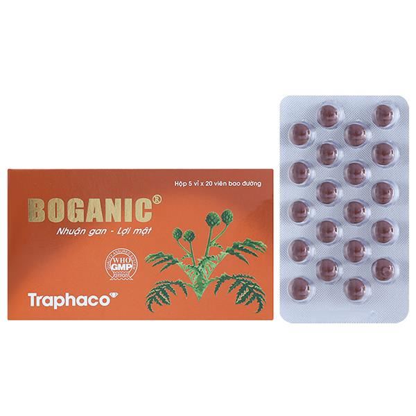 Thuốc Boganic Forte giải độc gan, trị bệnh lý gan mật, mỡ máu (5 vỉ x ...