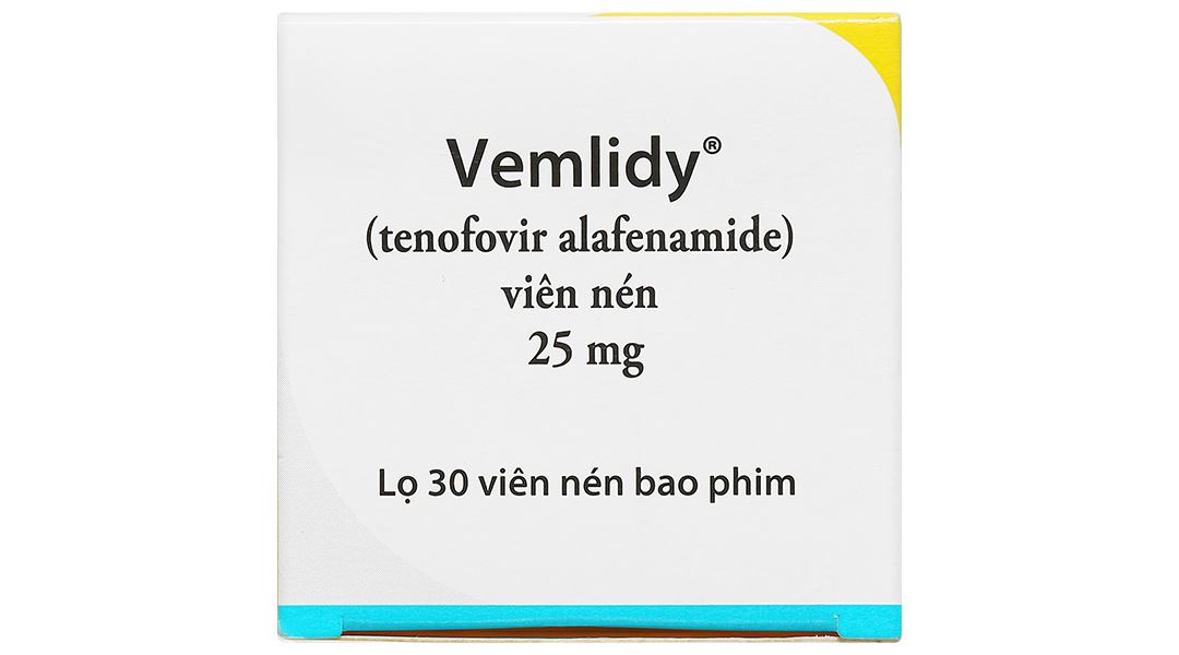 Thuốc Vemlidy 25mg kháng virus, trị viêm gan B chai 30 viên - 08/2025 ...