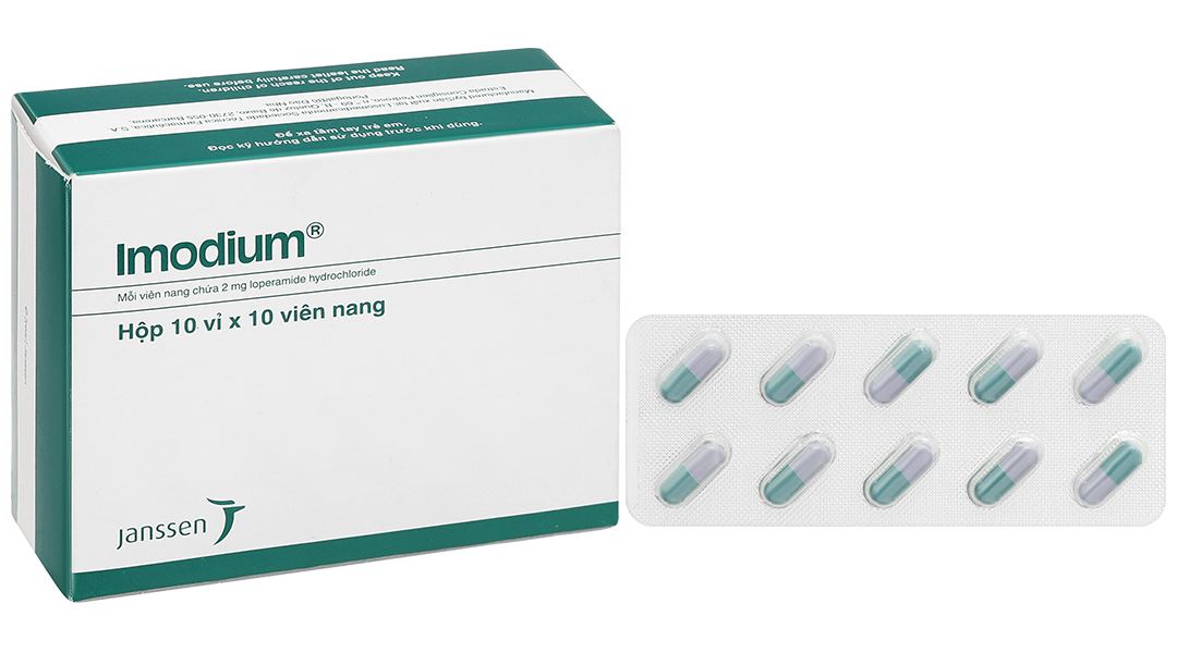 Imodium 2mg trị triệu chứng tiêu chảy cấp (25 vỉ x 4 viên) - 05/2026 ...