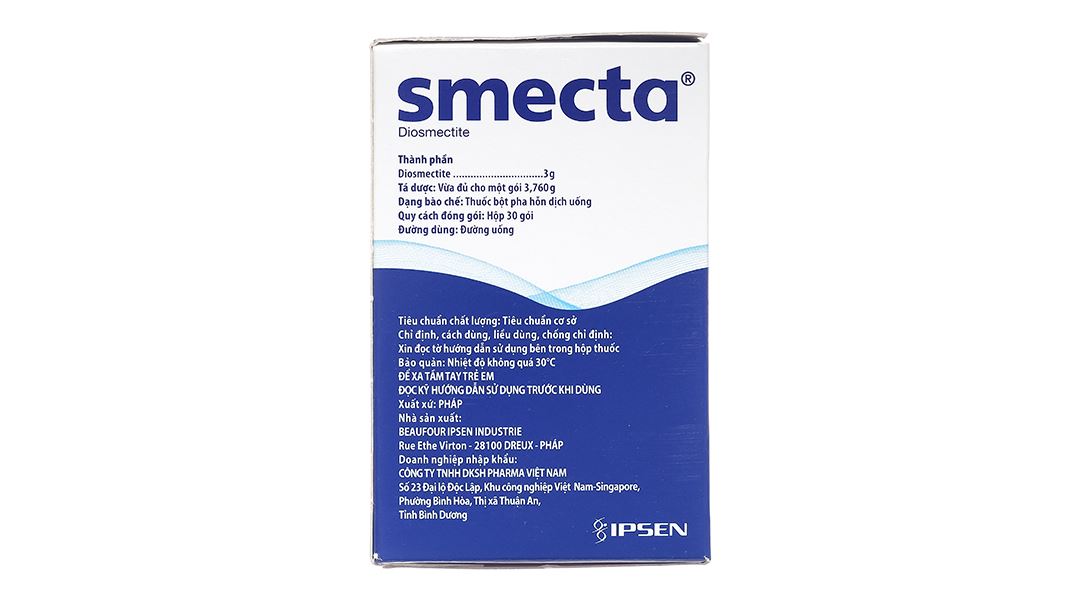 Thuốc Smecta 3g trị các triệu chứng tiêu chảy cấp (hộp 30 gói) - 02/ ...