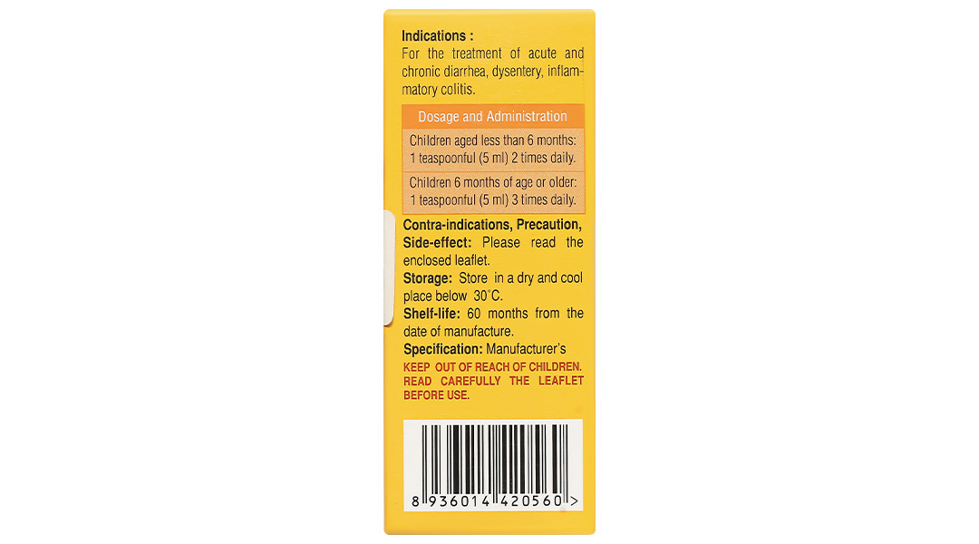 Hỗn dịch uống Debby điều trị tiêu chảy cấp và mạn tính chai 30ml - 02/ ...