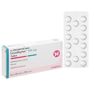Thuốc Levothyrox 100µg điều trị bệnh lý tuyến giáp - 02/2025 ...
