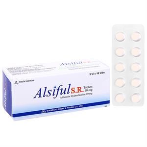 Thuốc Alsiful S.R Tablets 10mg trị phì đại tuyến tiền liệt - 02/2025 ...
