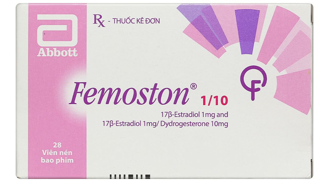 Femoston 1/10 điều trị thiếu hụt nội tiết tố nữ estrogen (1 vỉ x 28 ...