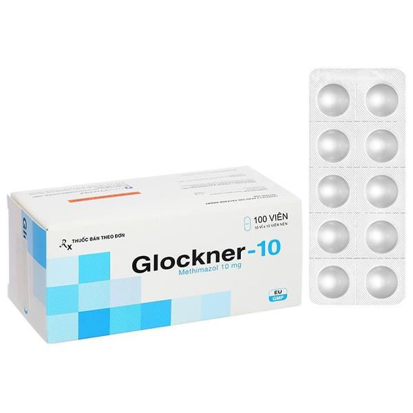 Glockner-10 trị triệu chứng cường giáp (10 vỉ x 10 viên) - 02/2025 ...