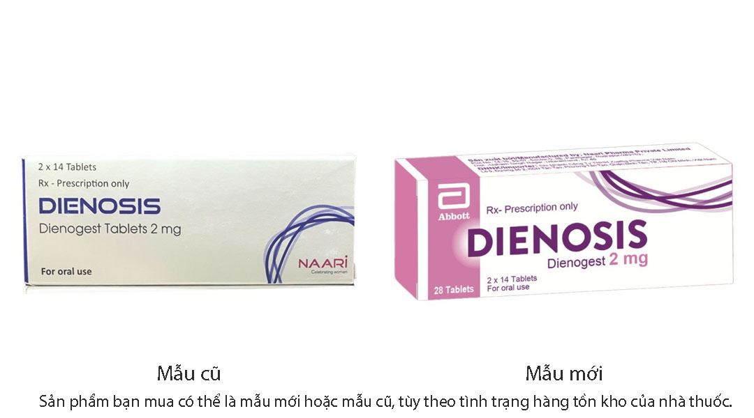 Dienosis 2mg điều trị lạc nội mạc tử cung (2 vỉ x 14 viên) - 11/2024 ...