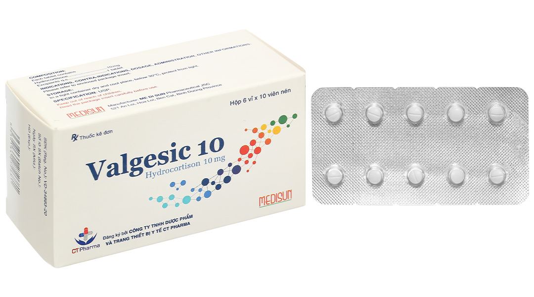 Valgesic 10 liệu pháp thay thế trong tăng sản thượng thận ở trẻ (6 vỉ x ...